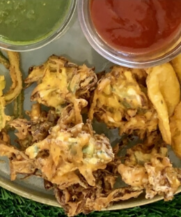 Onion & Cabbage Bhajiya | Renu Dalal